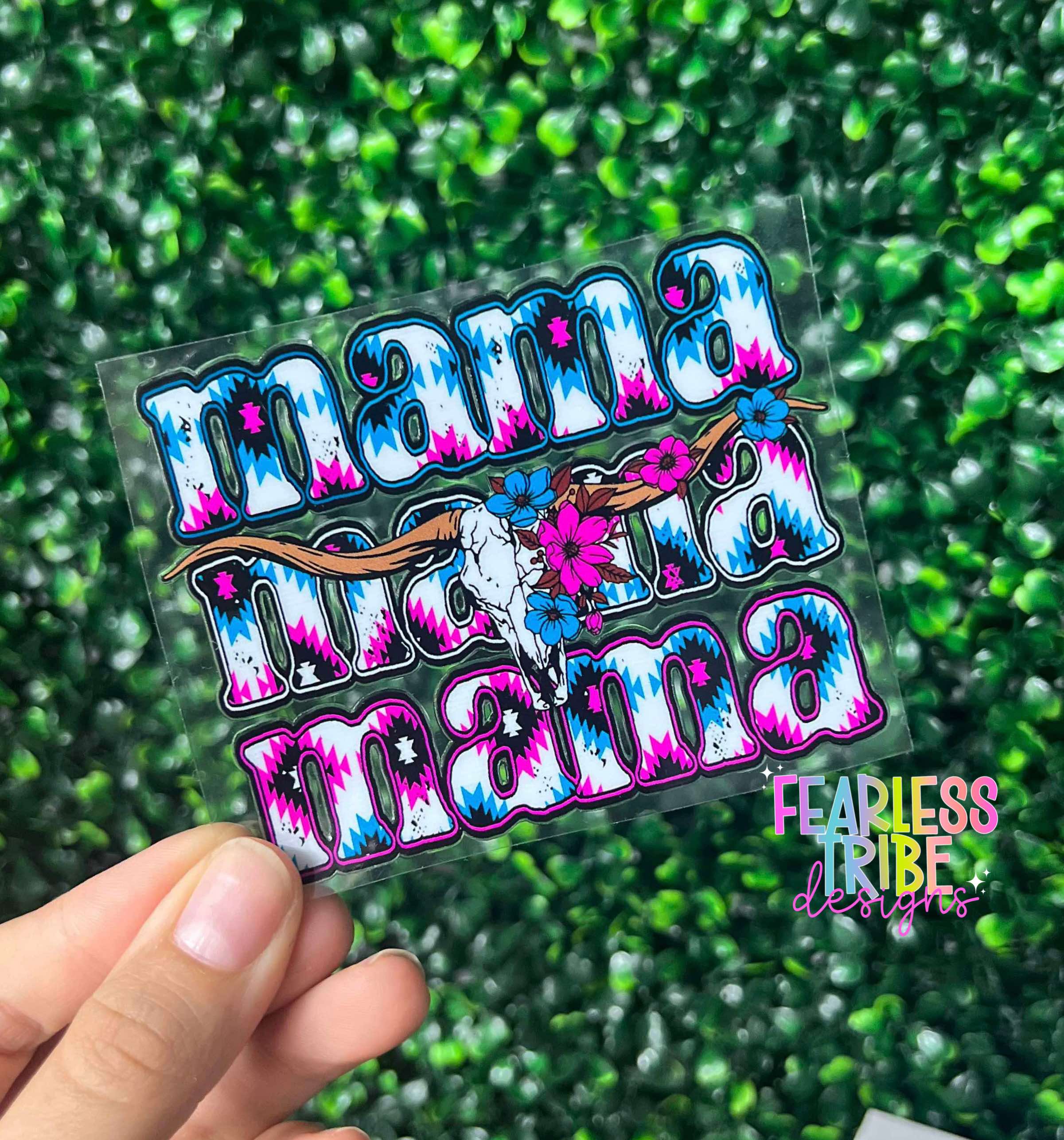 Western Floral Mama Decal – Fearless Tribe Designs
