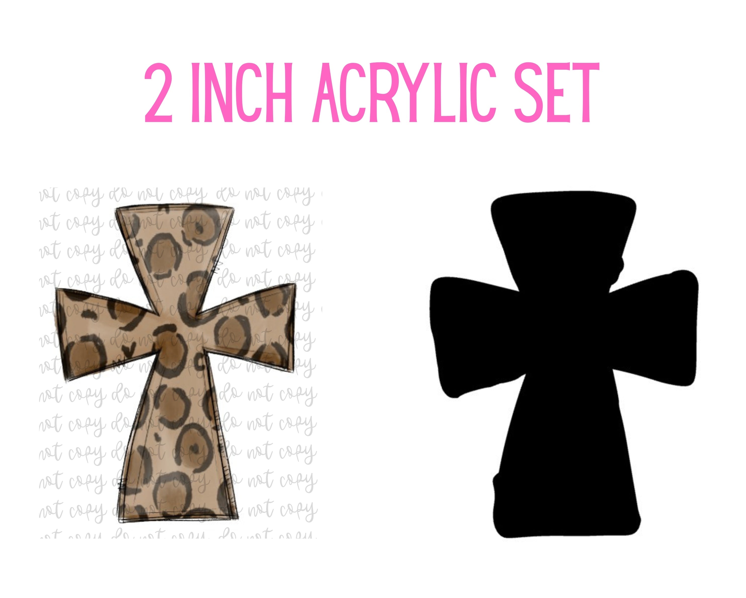 Leopard Cross Set – Fearless Tribe Designs
